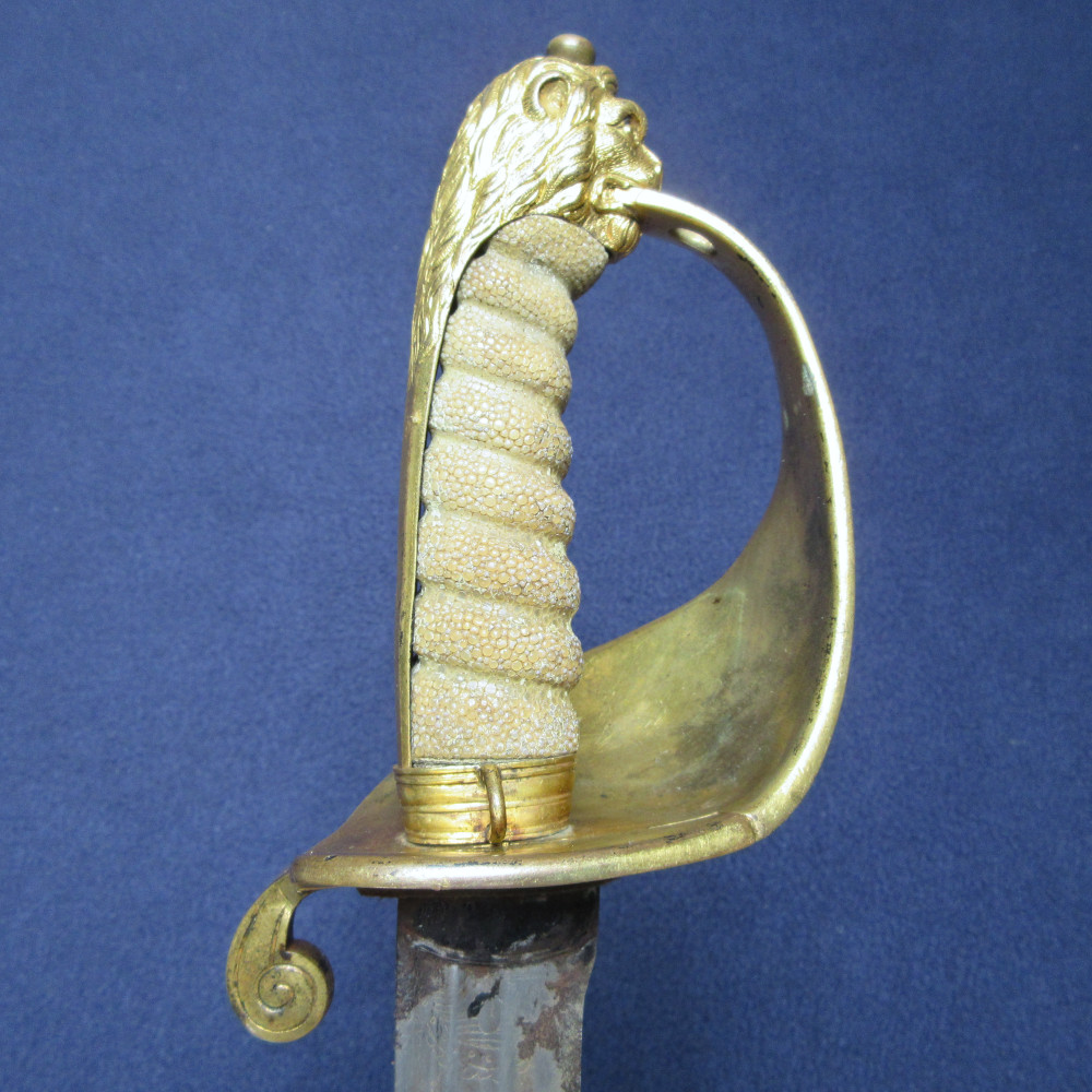 British Swords: British 1827 Pattern Naval Flag Officer’s Sword with ...