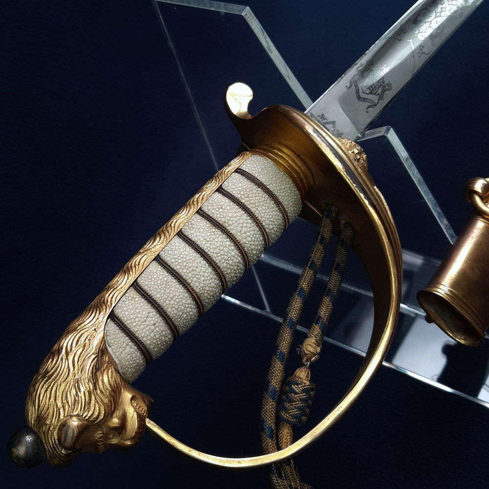 British Swords: British 1827 Pattern Naval Officer's Sword, Early 20th ...