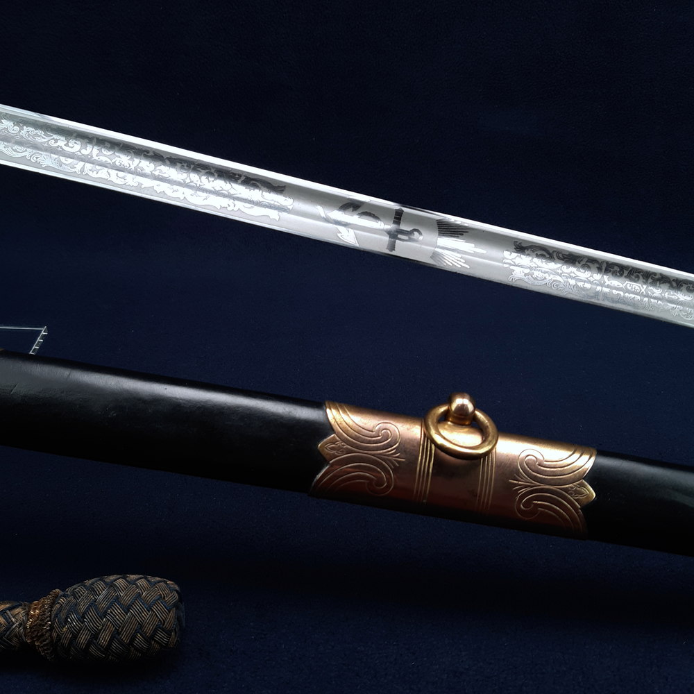 British Swords: British 1827 Pattern Naval Officer's Sword, Early 20th ...
