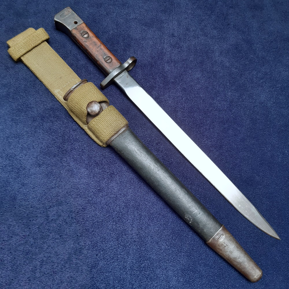 Asian Arms: Indian 1907 Pattern Mk III Bayonet, by Ishapore