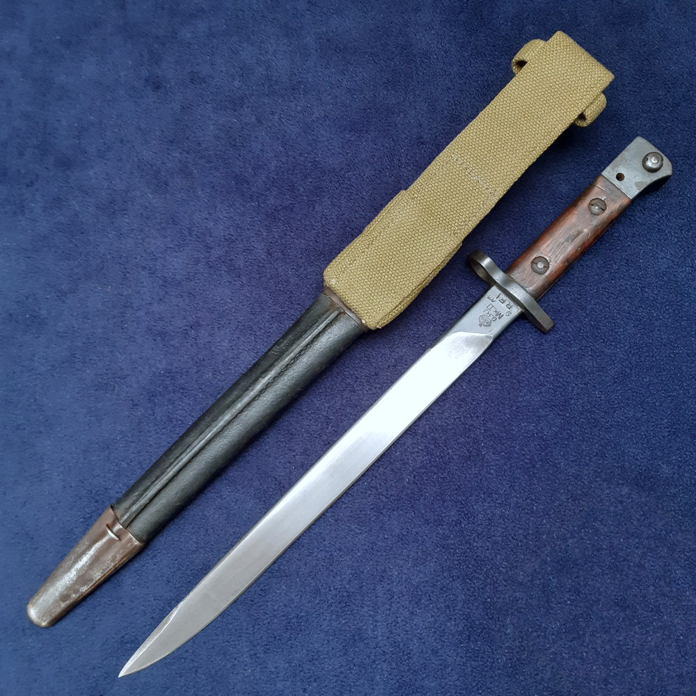 Asian Arms: Indian 1907 Pattern Mk III Bayonet, by Ishapore