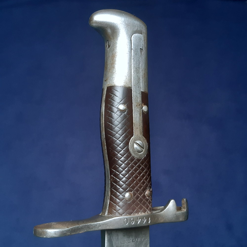 Rest of the World: Swiss M1878 Vetterli Sawback Bayonet