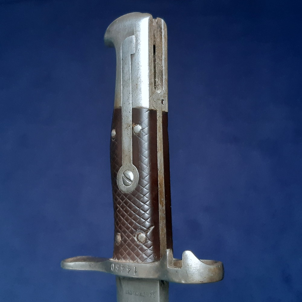 Rest of the World: Swiss M1878 Vetterli Sawback Bayonet